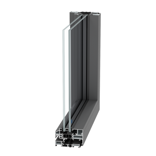 La porte-fenêtre ultramince SlimLine 38 séduit par son design d ...