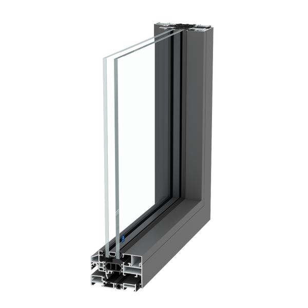 La porte-fenêtre ultramince SlimLine 38 séduit par son design d ...